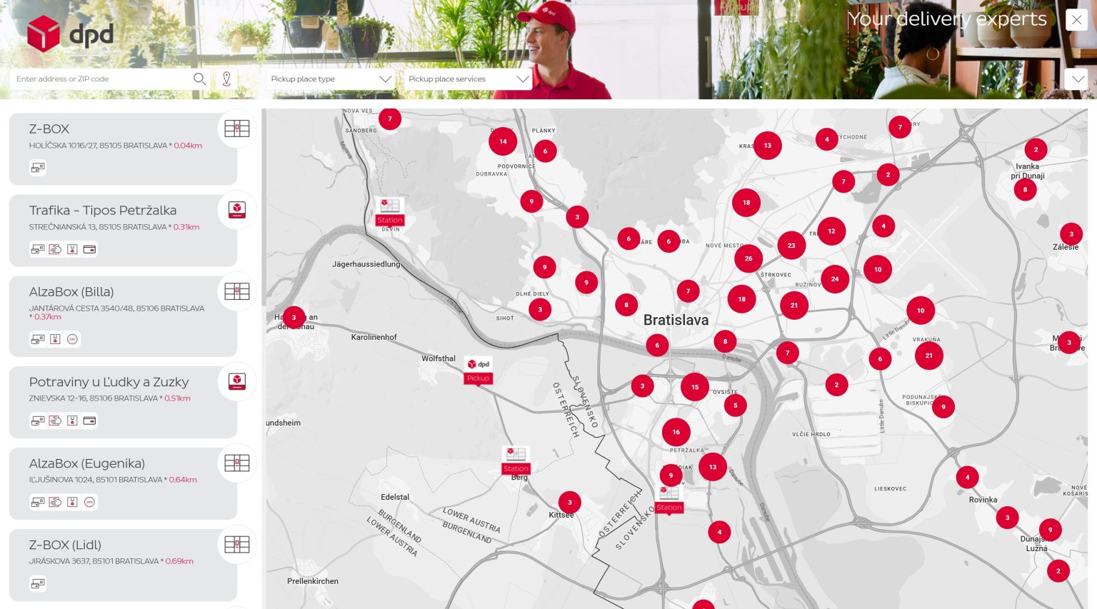 DPD Rolls Out Interactive PUDO Map - Logistics News